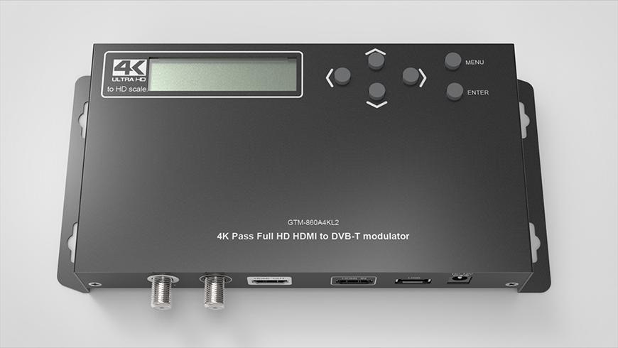 4K Pass Full HD 1CH HDMI to DVB-T Modulator | Good Mind Industries Co ...